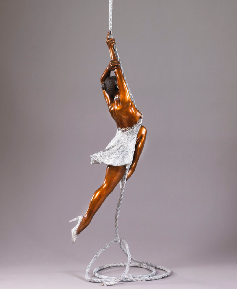 Acrobatie à la corde | BRANDILY - Sculpture